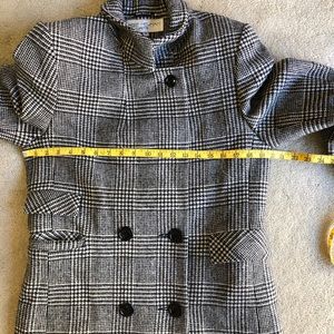 Bert Newman | Jackets & Coats | Vintage Black White Houndstooth Jacket ...